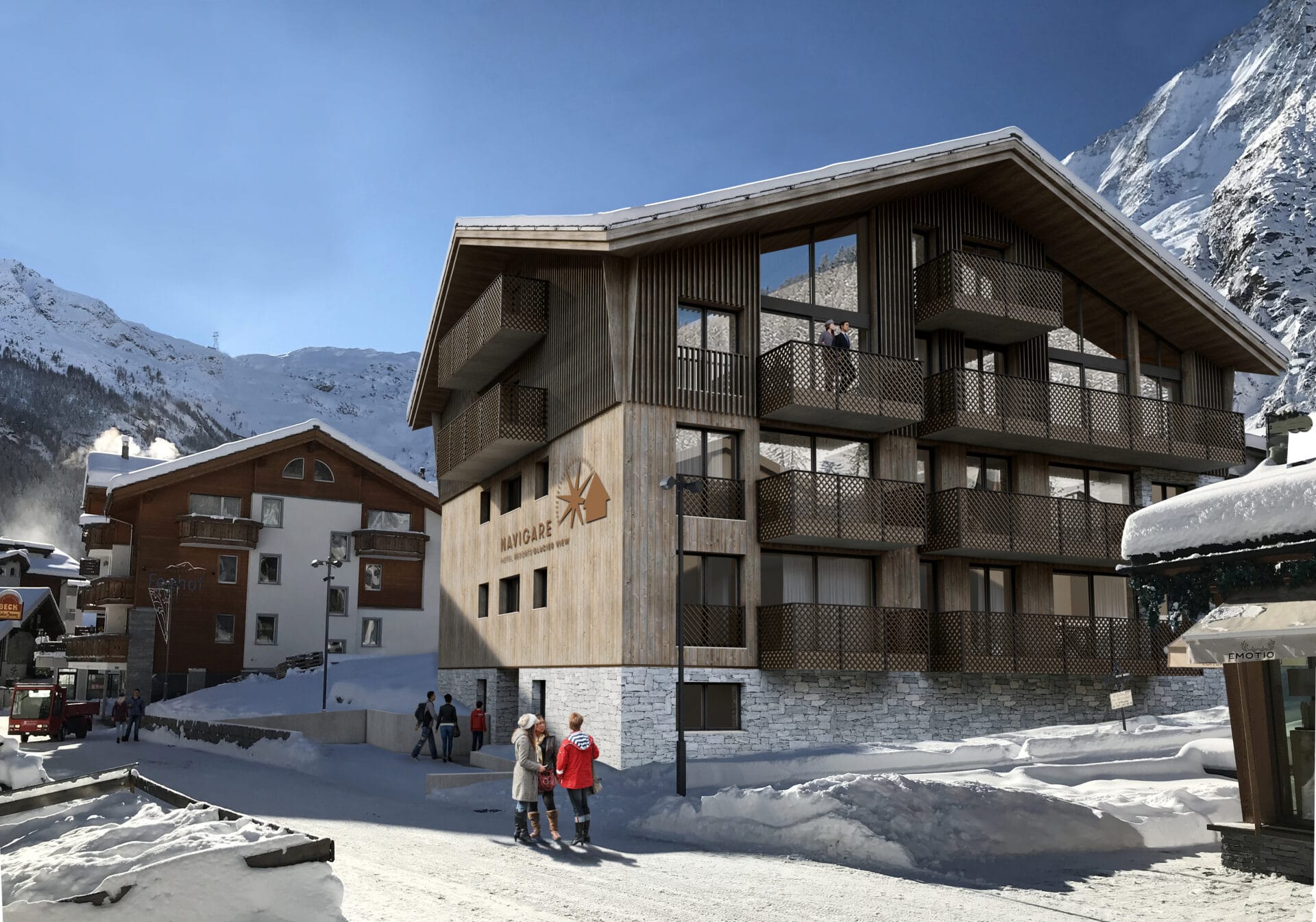 Accommodations in Saas-Fee - Navigare Resorts